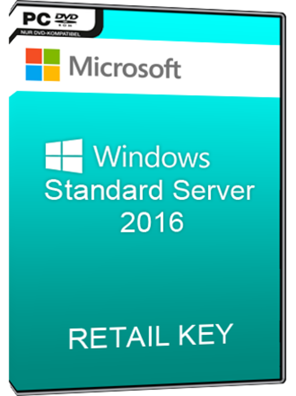 Windows Server 2016 - Standard Retail Key kaufen bei Trustload