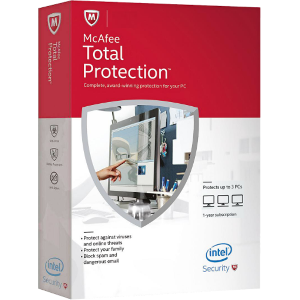 McAfee Total Protection (3 User / 1 Jahr) Key bei Trustload